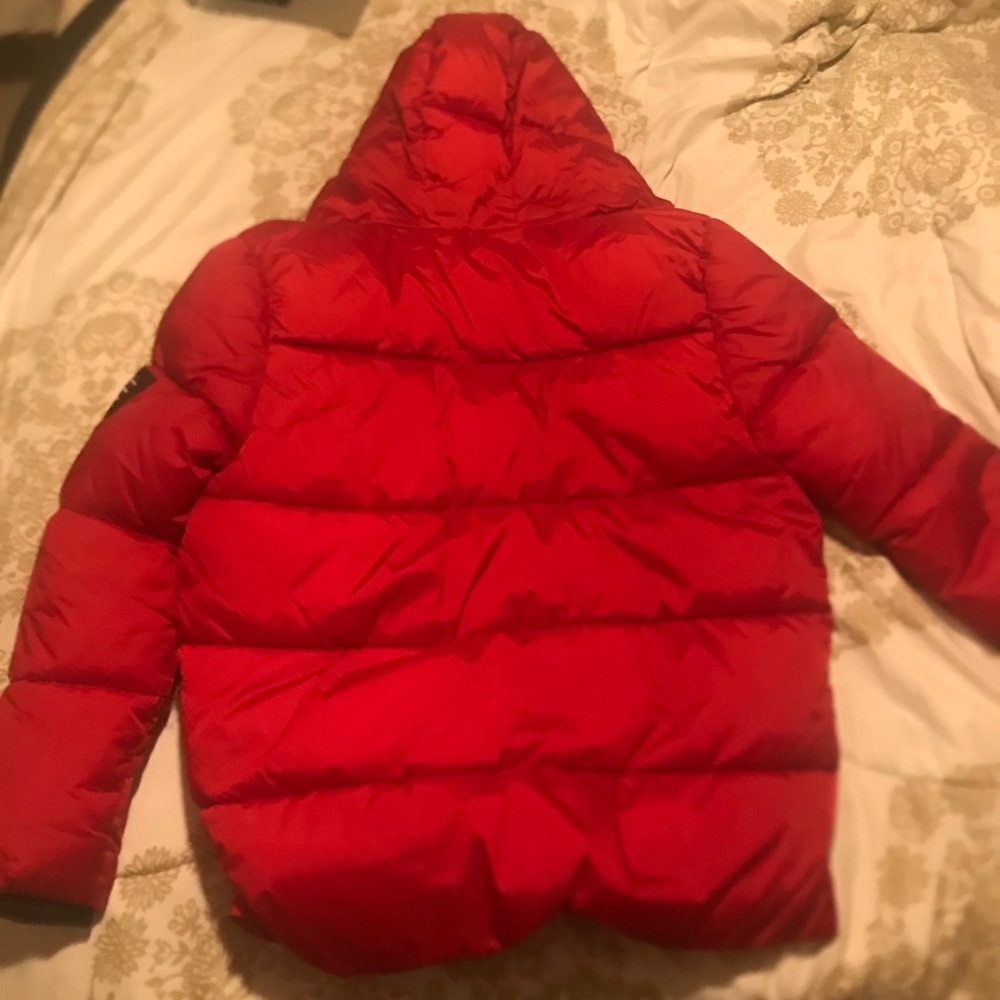 Red Puffer Jacket - Gem